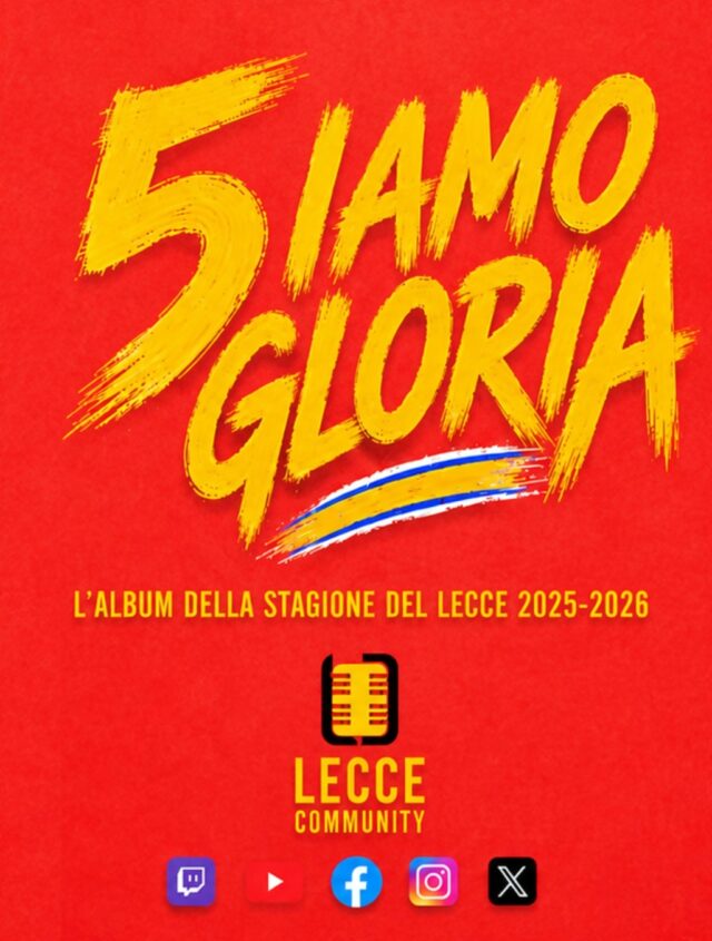 “5iamo gloriA”, l’album di Lecce Community sulla salvezza dei ...
